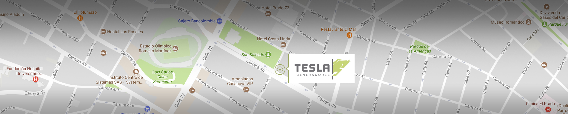 Contacto - TESLA GENERADORES